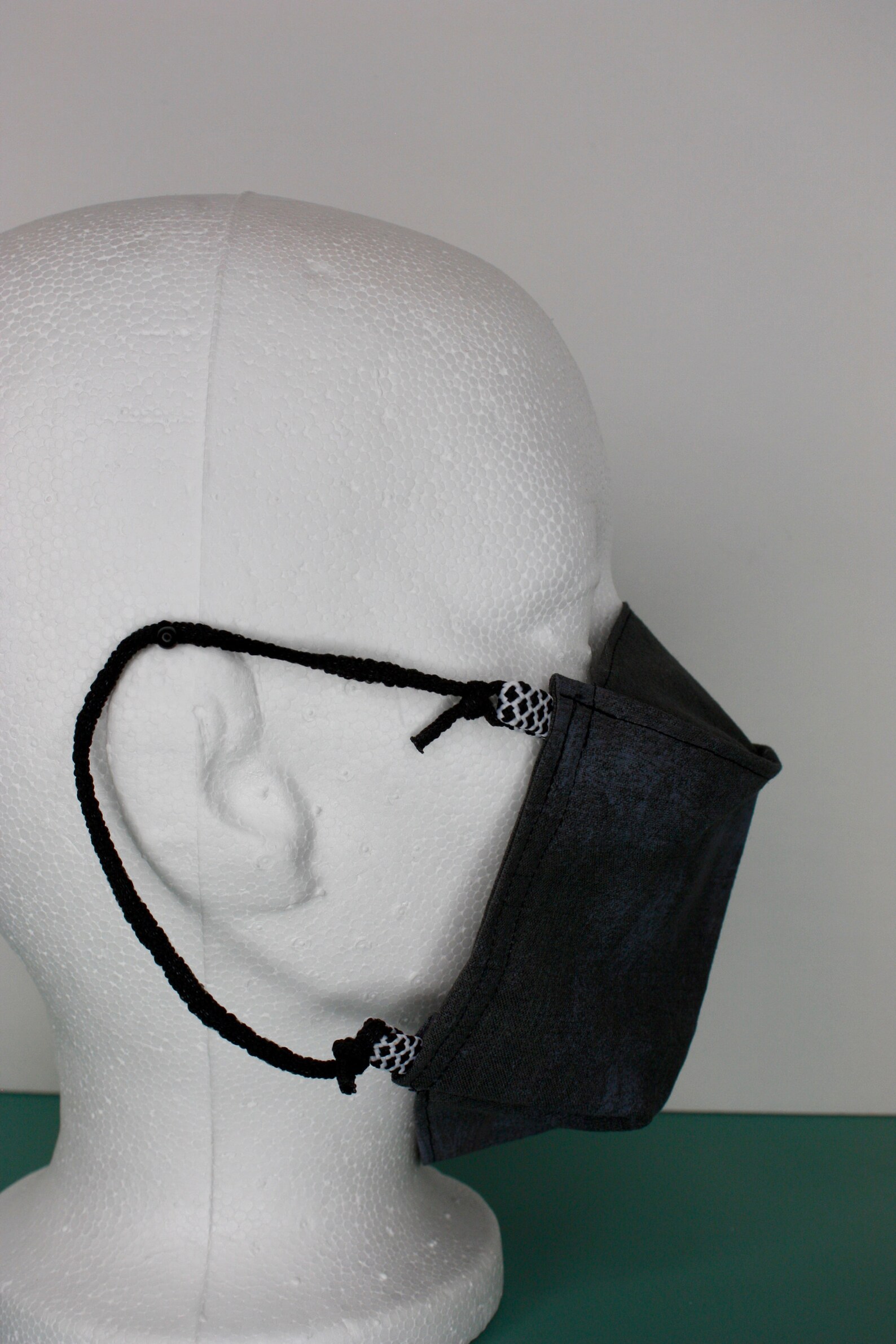 Distressed Gray Mask-octagon Style - Etsy