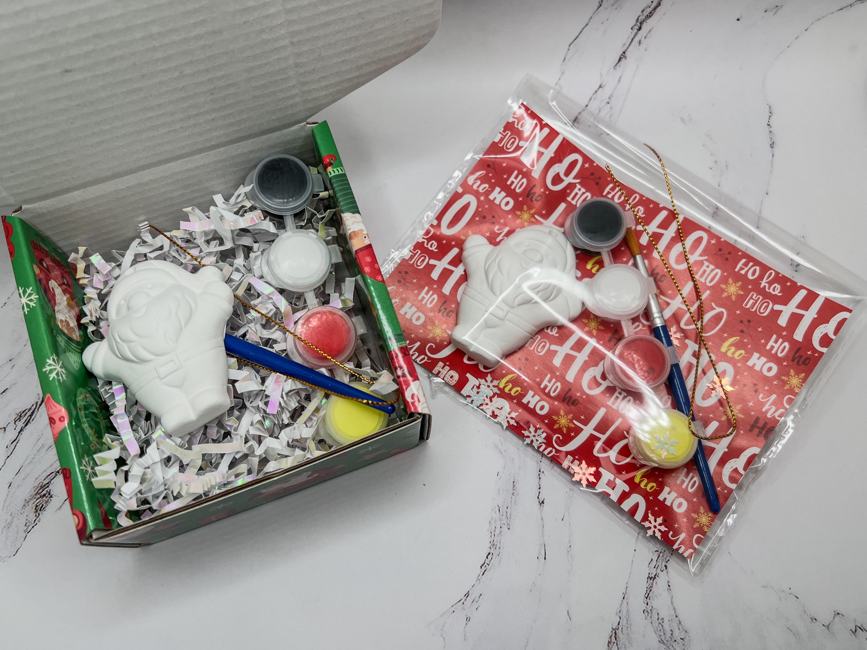 Christmas Paint Kit • Stocking Stuffer Craft for Kids • Holiday Party ...