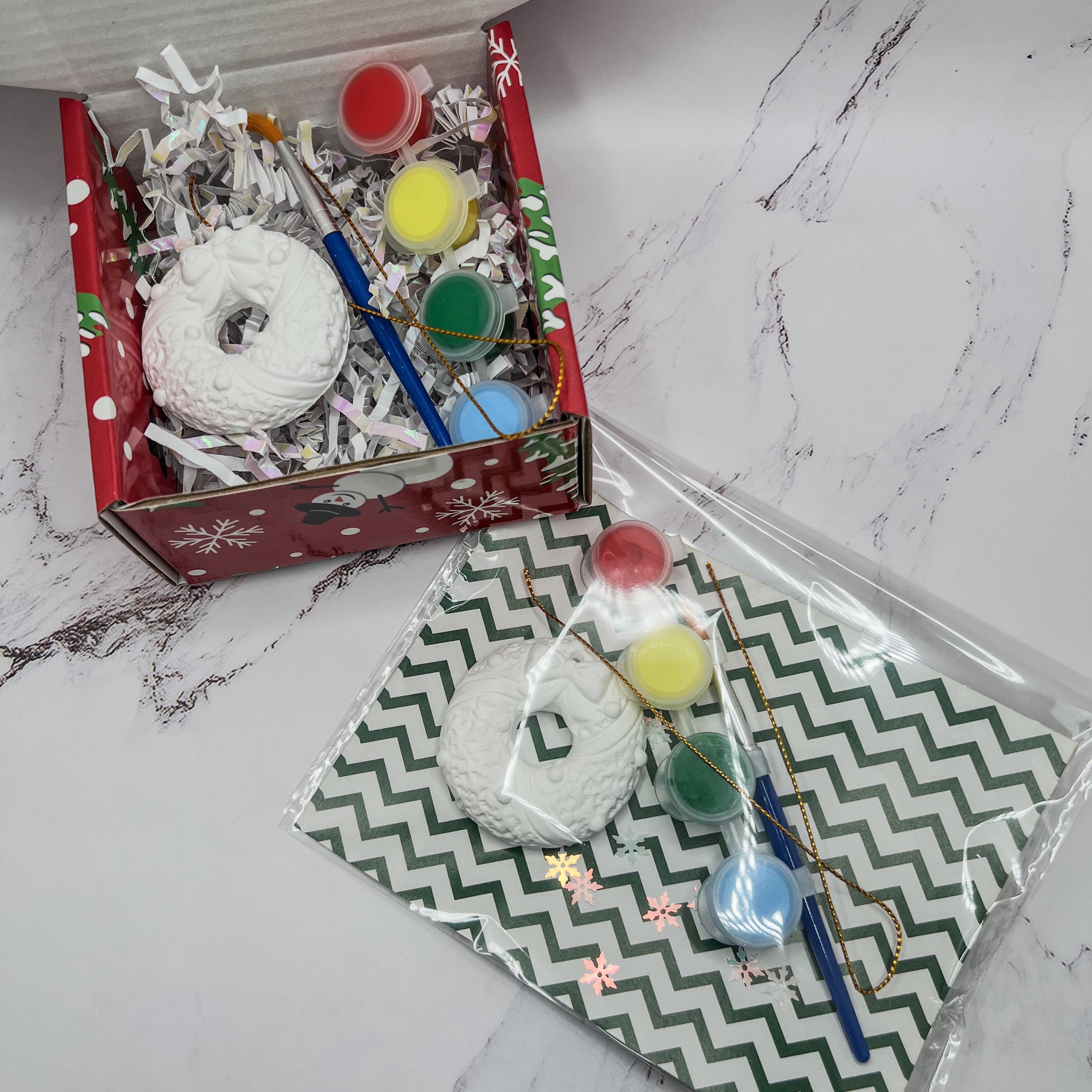 Christmas Paint Kit • Stocking Stuffer Craft for Kids • Holiday Party ...