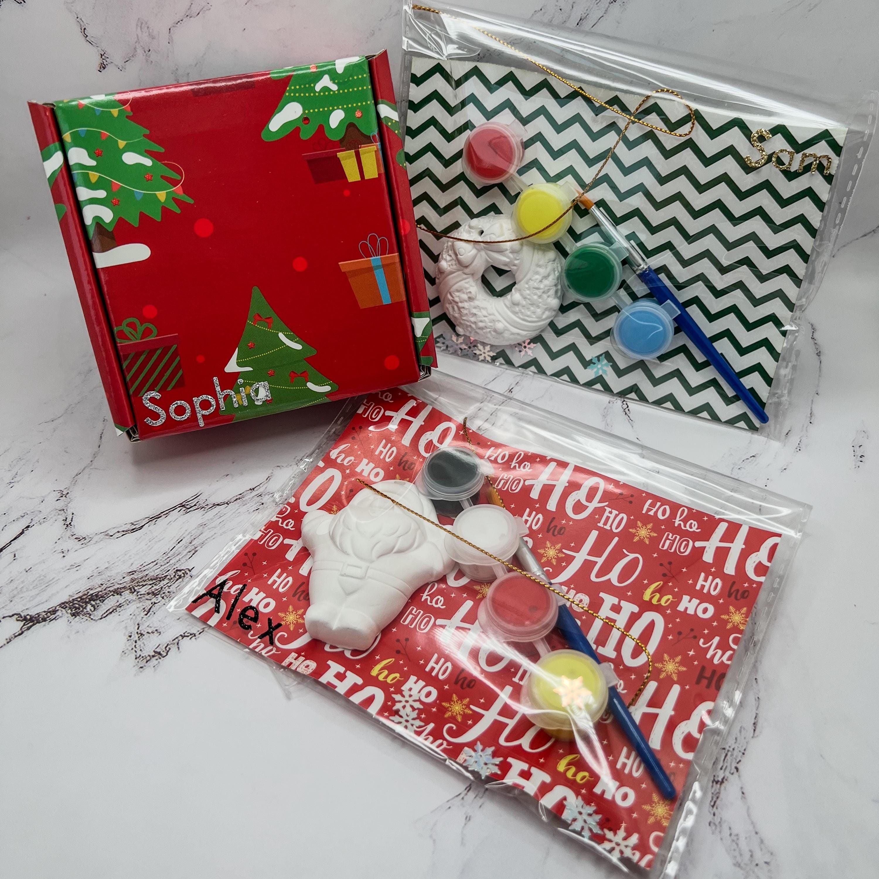 Christmas Paint Kit • Stocking Stuffer Craft for Kids • Holiday Party ...