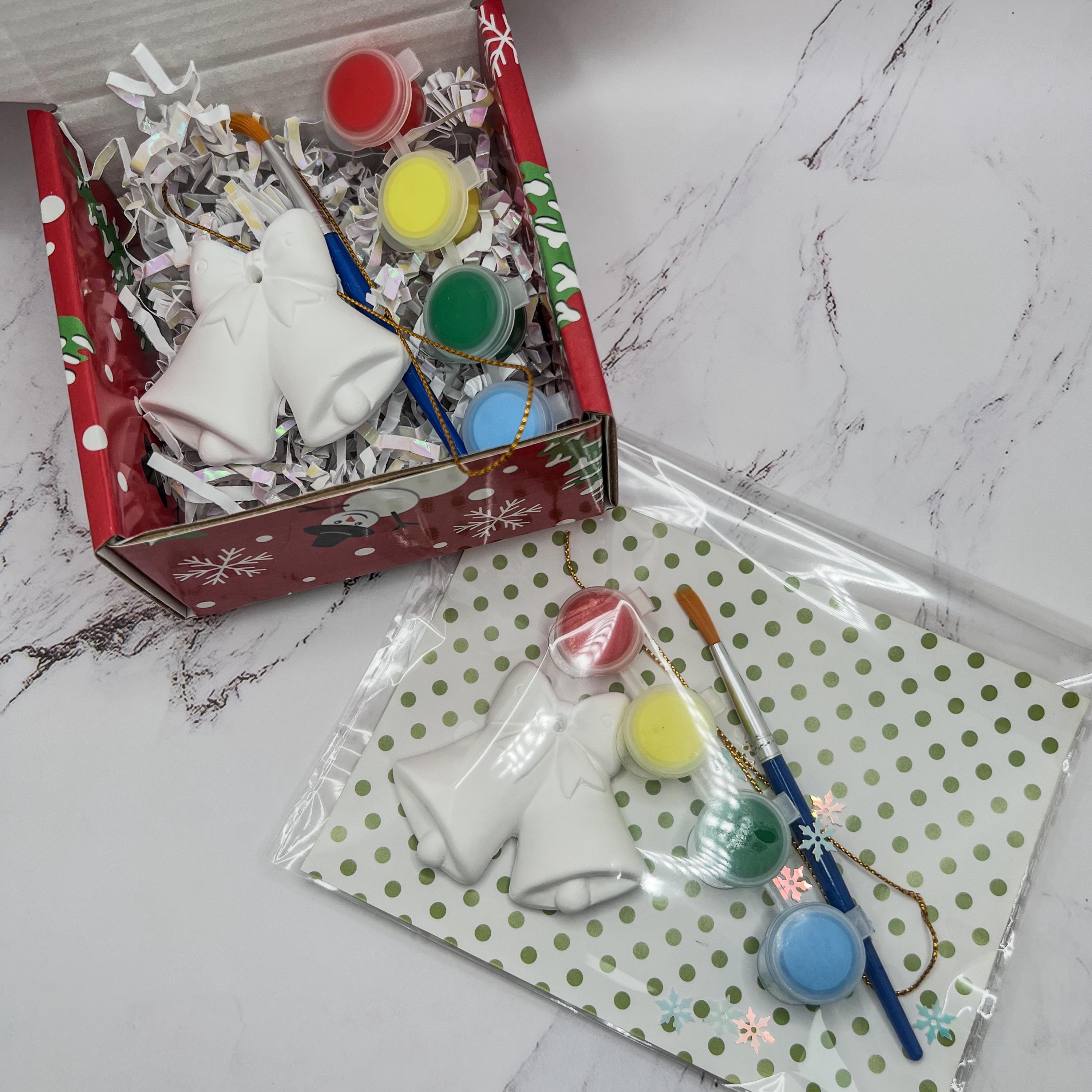 Christmas Paint Kit • Stocking Stuffer Craft for Kids • Holiday Party ...