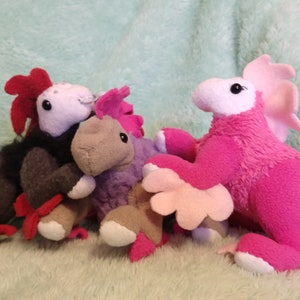 Simple Feathered Velociraptor Plush Sewing Pattern Digital Download PDF ...