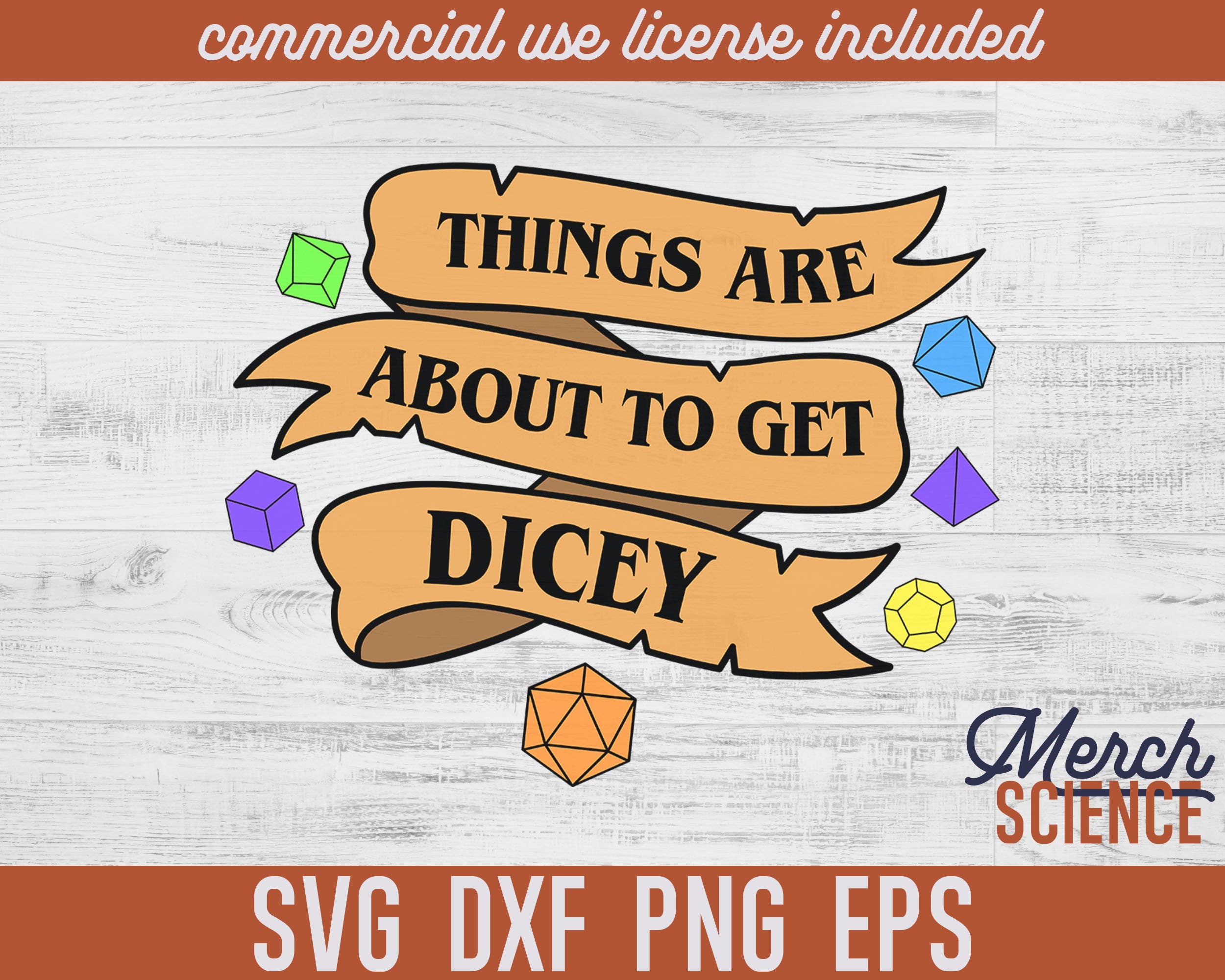 Things Are About to Get Dicey D20 RPG Dnd SVG Cut File Shirt - Etsy