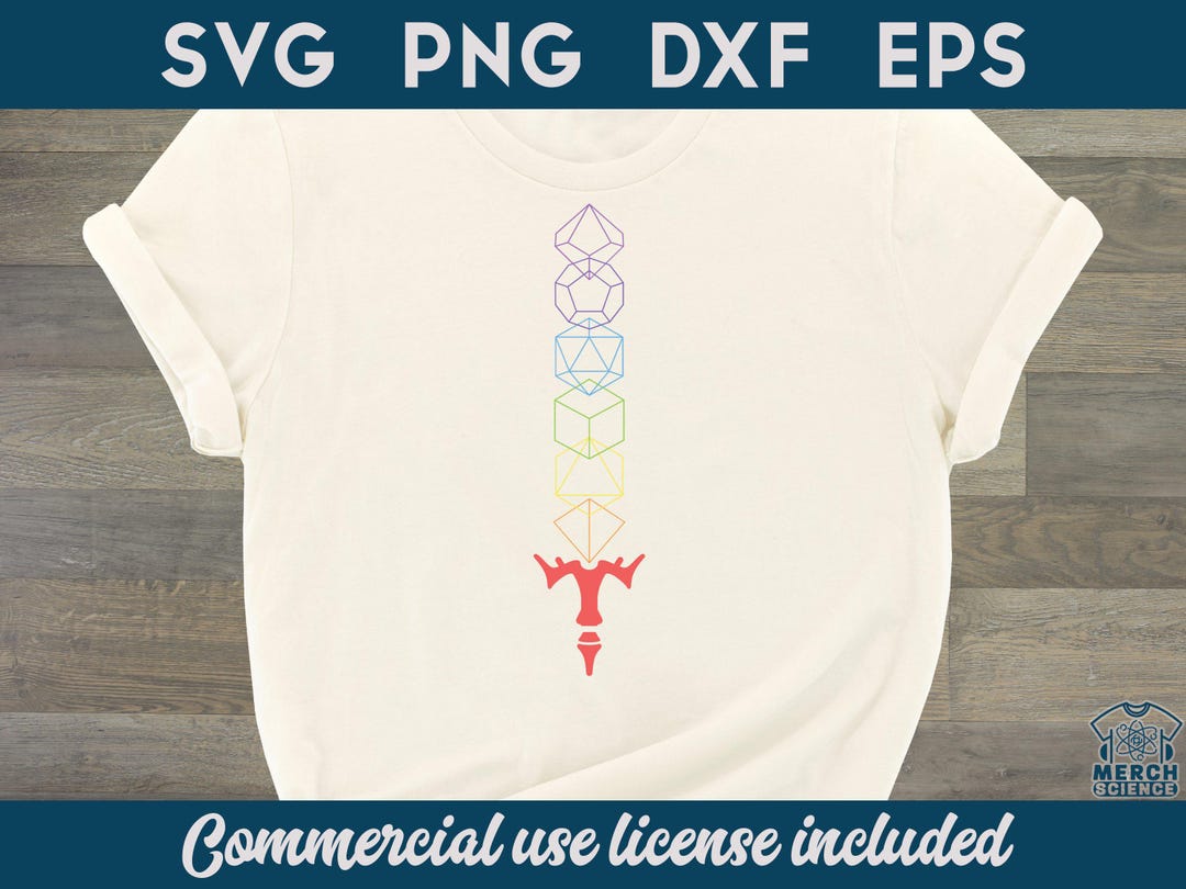 Dice Sword D20 RPG Dnd SVG Cut File Shirt Design Printable Instant ...