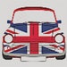 MINI COOPER Cross Stitch Pattern PDF, Cute Embroidery Nursery Wall ...