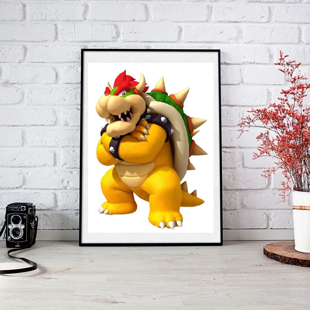 BOWSER Cross Stitch Pattern PDF Cute Embroidery Nursery | Etsy
