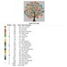 HAND TREE Cross Stitch Pattern PDF, Embroidery Cute Nursery Wall Decor ...