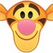 TIGGER EMOJI Easy Cross Stitch Pattern PDF, Cute Nursery Decor, Emoji ...