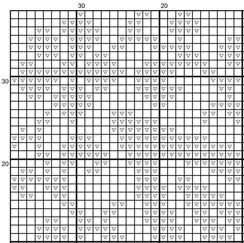 DESIGN 2 Cross Stitch Pattern PDF, Modern Embroidery Wall Decor Chart ...