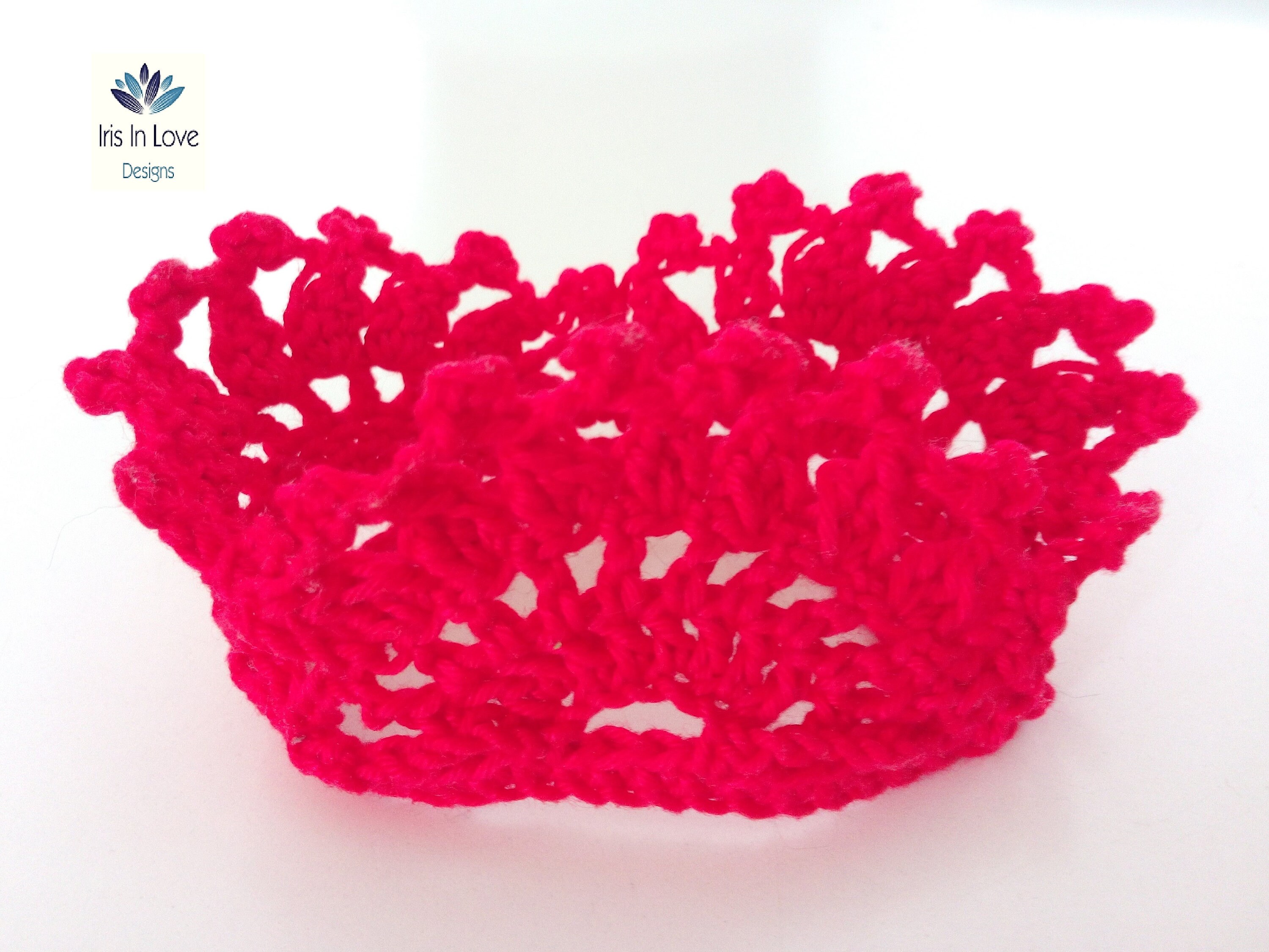 CAT CROWN Crochet Pattern and Tutorial PDF, Party Birthday Hat Crochet ...