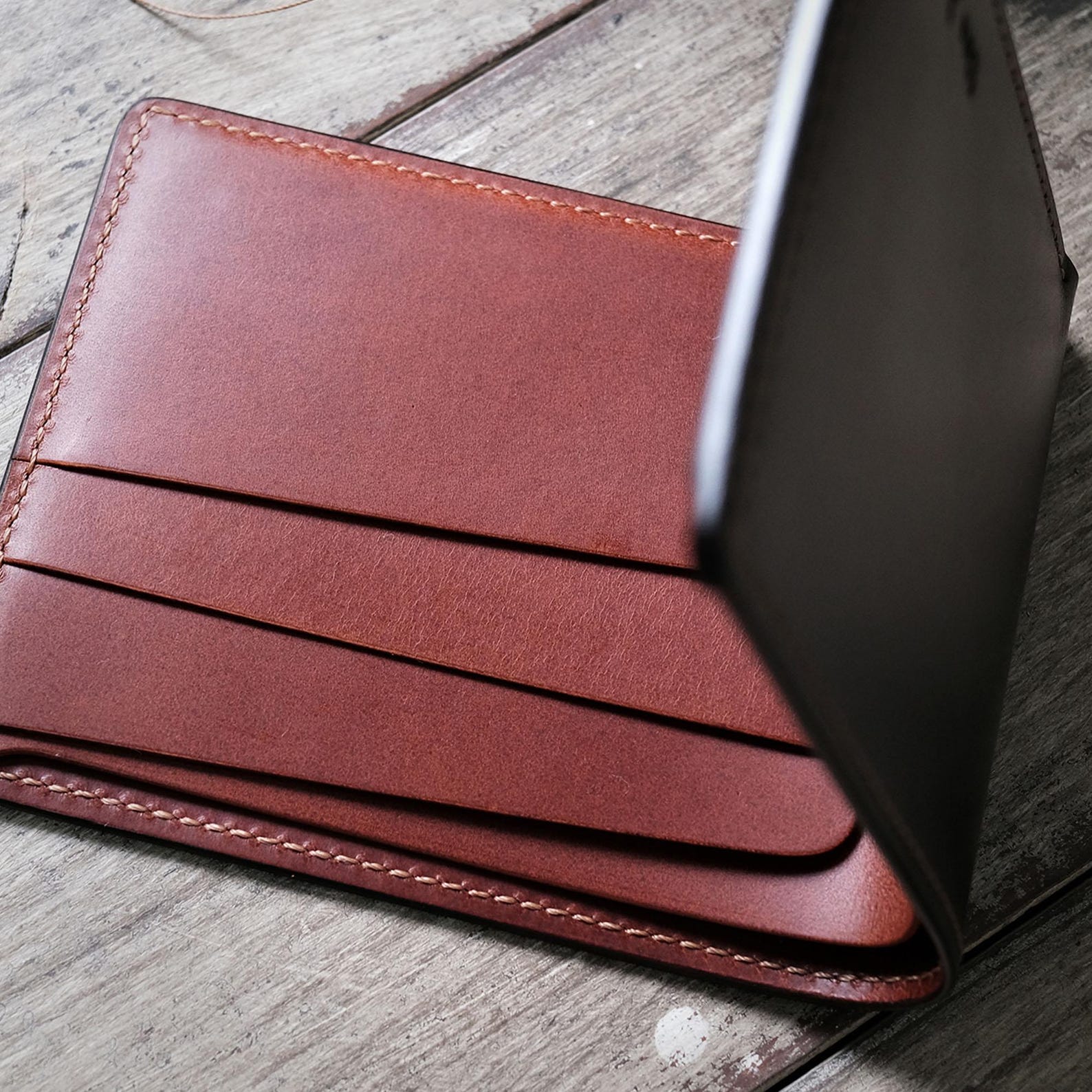 Billfold Wallet PDF Pattern: Leathercraft Template With Video (DXF, SVG ...
