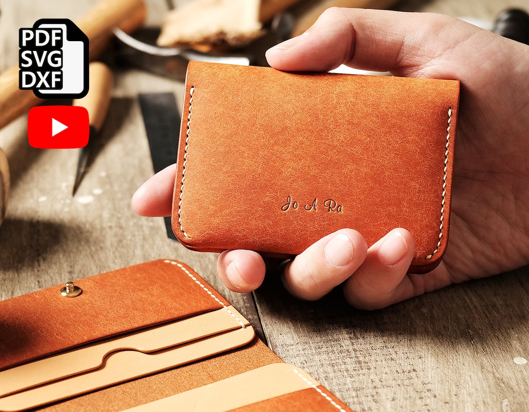 Small Bi-fold Wallet With 6 Pocket, PDF Pattern, Card Wallet ...