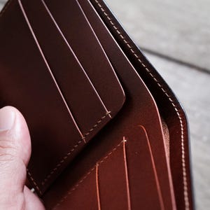 Billfold Wallet PDF Pattern: Leathercraft Template With Video (DXF, SVG ...