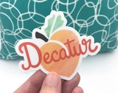Decatur Georgia Sticker Decatur Georgia Gift City Sticker - Etsy