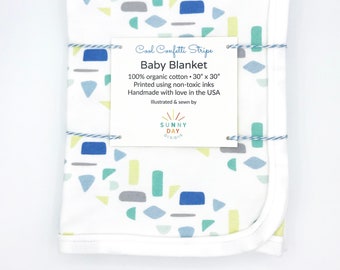 Geometric Baby Blanket Baby Shower Gift Newborn Receiving | Etsy
