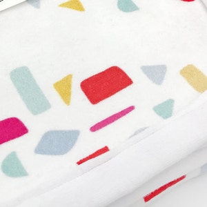 Geometric Baby Blanket, Baby Shower Gift, Newborn Receiving Blanket ...