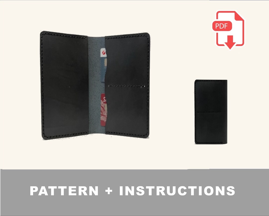 Leather FIELD NOTES Cover Pattern - Etsy