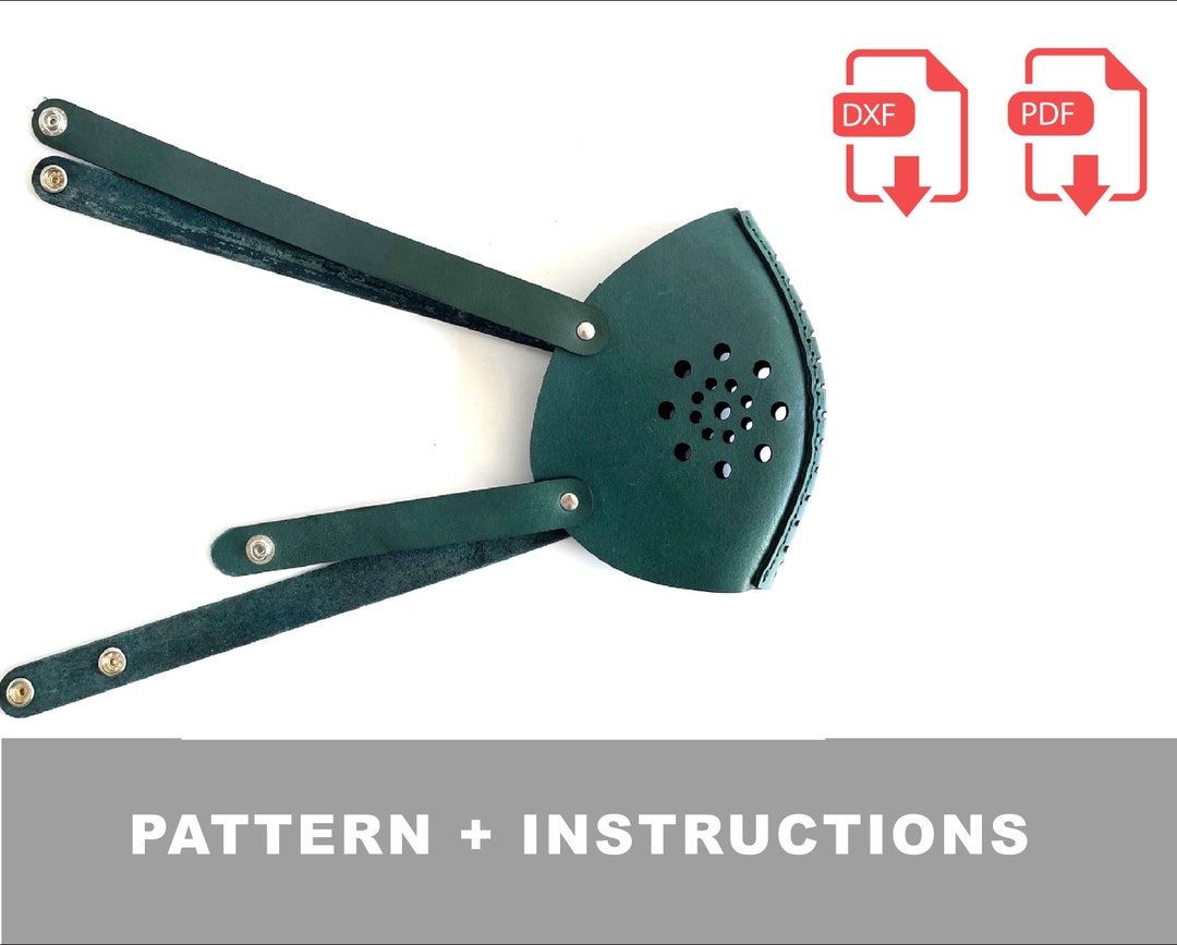 Steampunk Leather Face Mask Pattern - Etsy