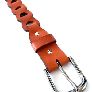 Leather LINK Belt Pattern - Etsy