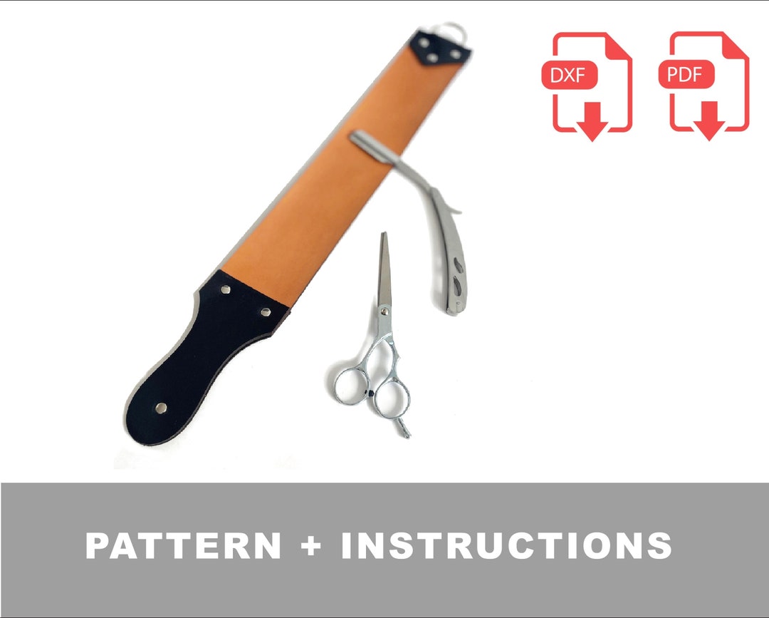 Leather Barber Strop Pattern - Etsy