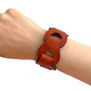 Leather LINK Bracelet Pattern - Etsy