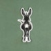Donkey Sticker Set of 3 - Etsy
