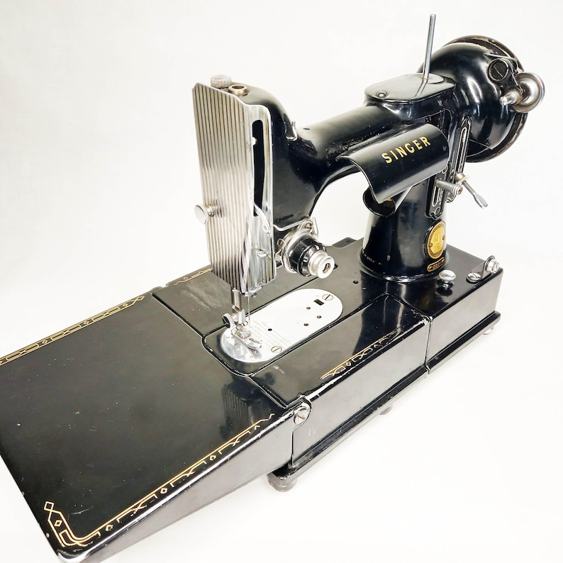 Singer 221 222K Featherweight Sewing Machine Thread Guide Bar Set ...