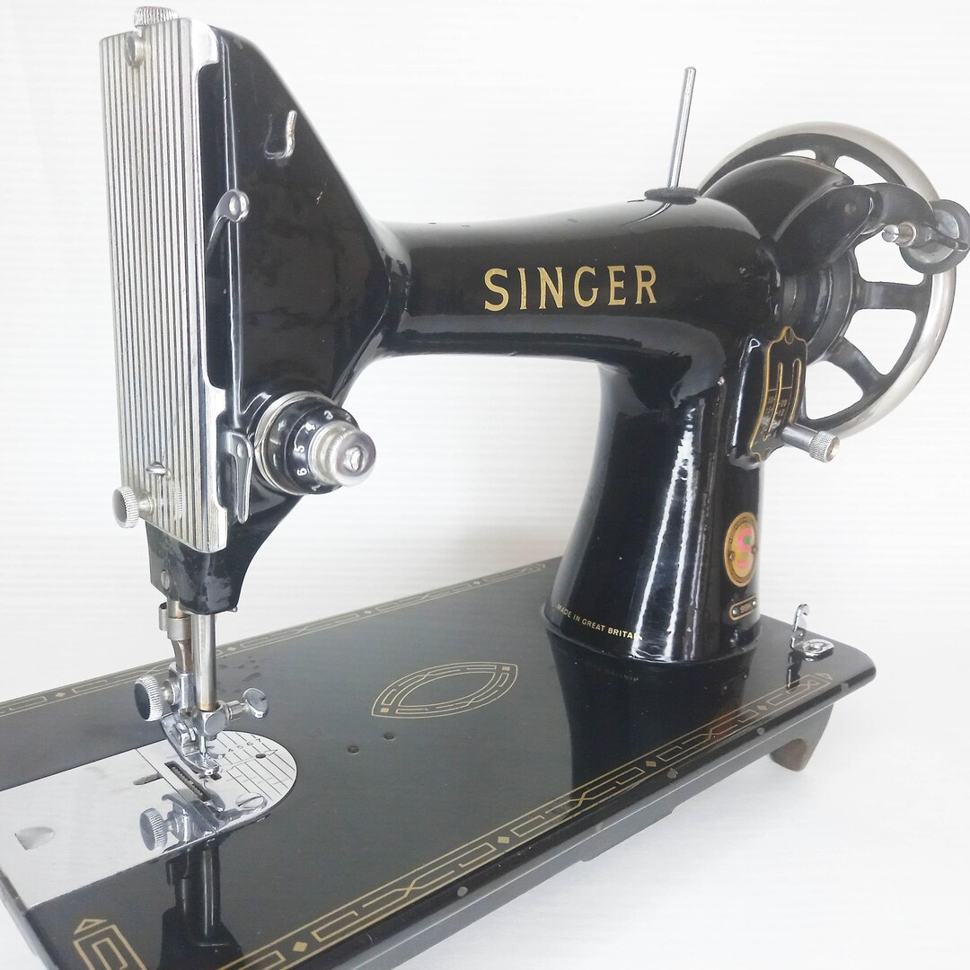 Singer Sewing Machine Model 99K (1961), Vintage Singer Sewing Machine N ...