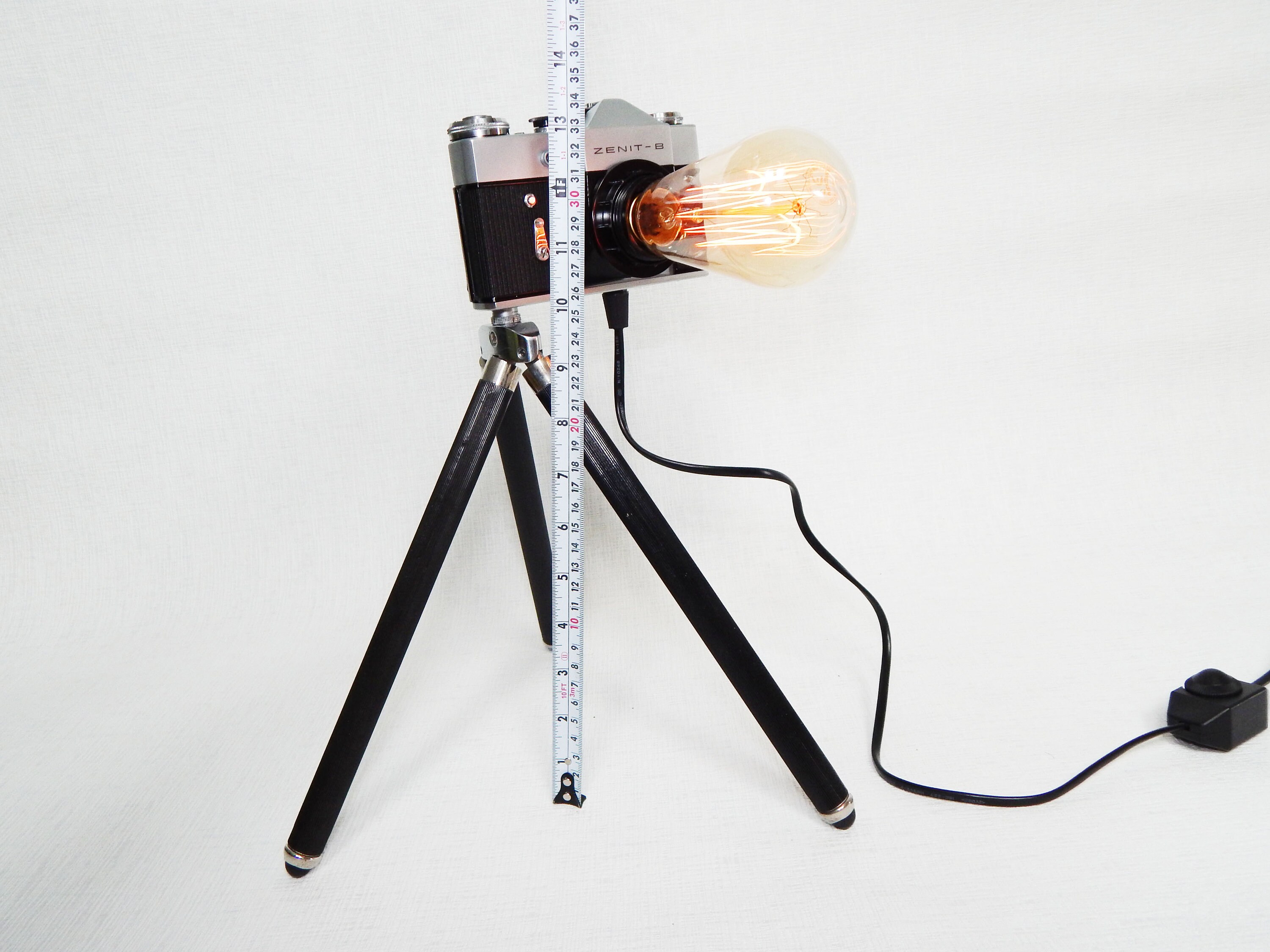 Vintage Zenith Camera Table Lamp, Perfct Gift for Photographers ...