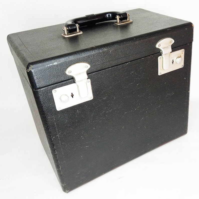 Singer 221 222K Featherweight Sewing Machine Carry Case With Carry Case ...