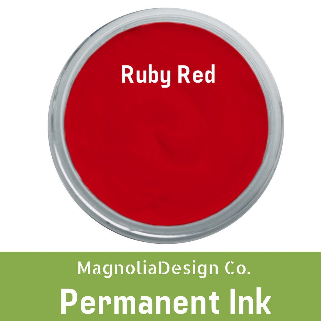 RUBY RED Permanent Ink-magnolia Design Co Inks-t-shirts, DIY Crafting ...