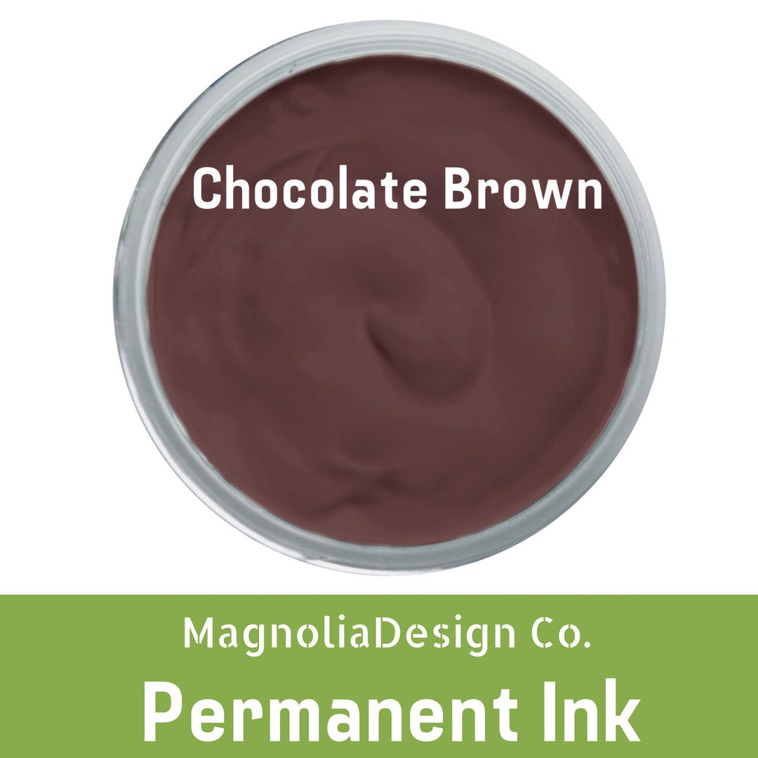 Chocolate Ink Permanent Ink-magnolia Design Co Inks-t-shirts, DIY ...