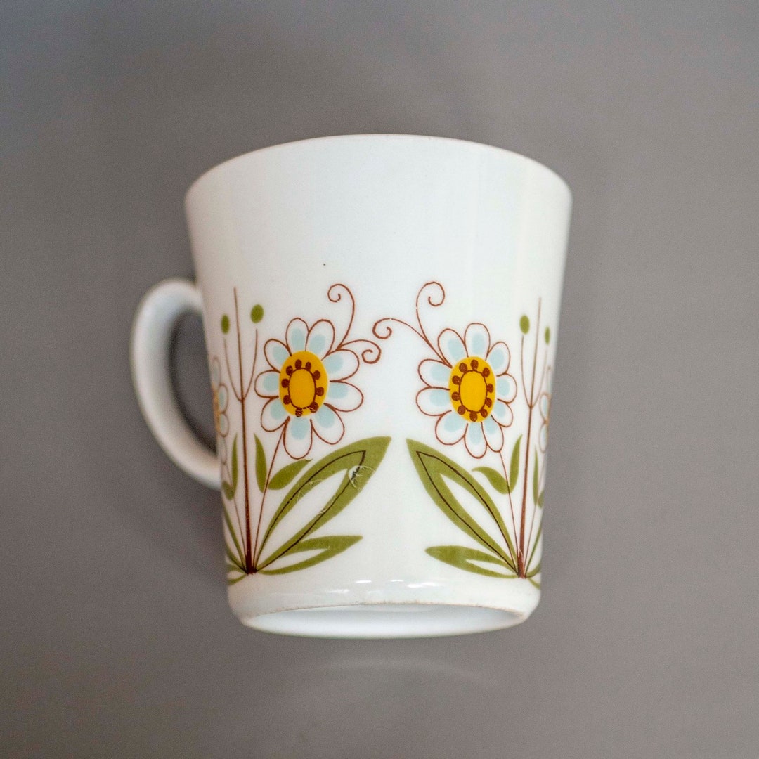 Figgjo Flint Floral Tea Cup - Etsy