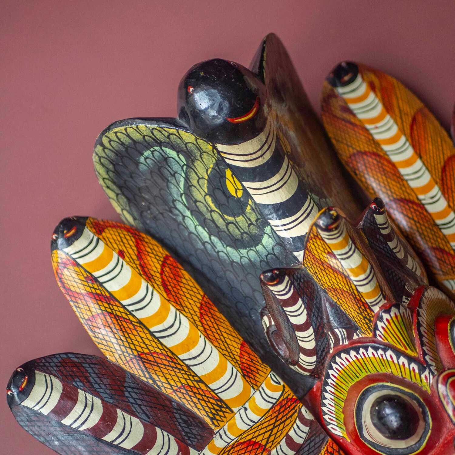 Traditional Sri Lanka naga Raksha Mask Wall - Etsy