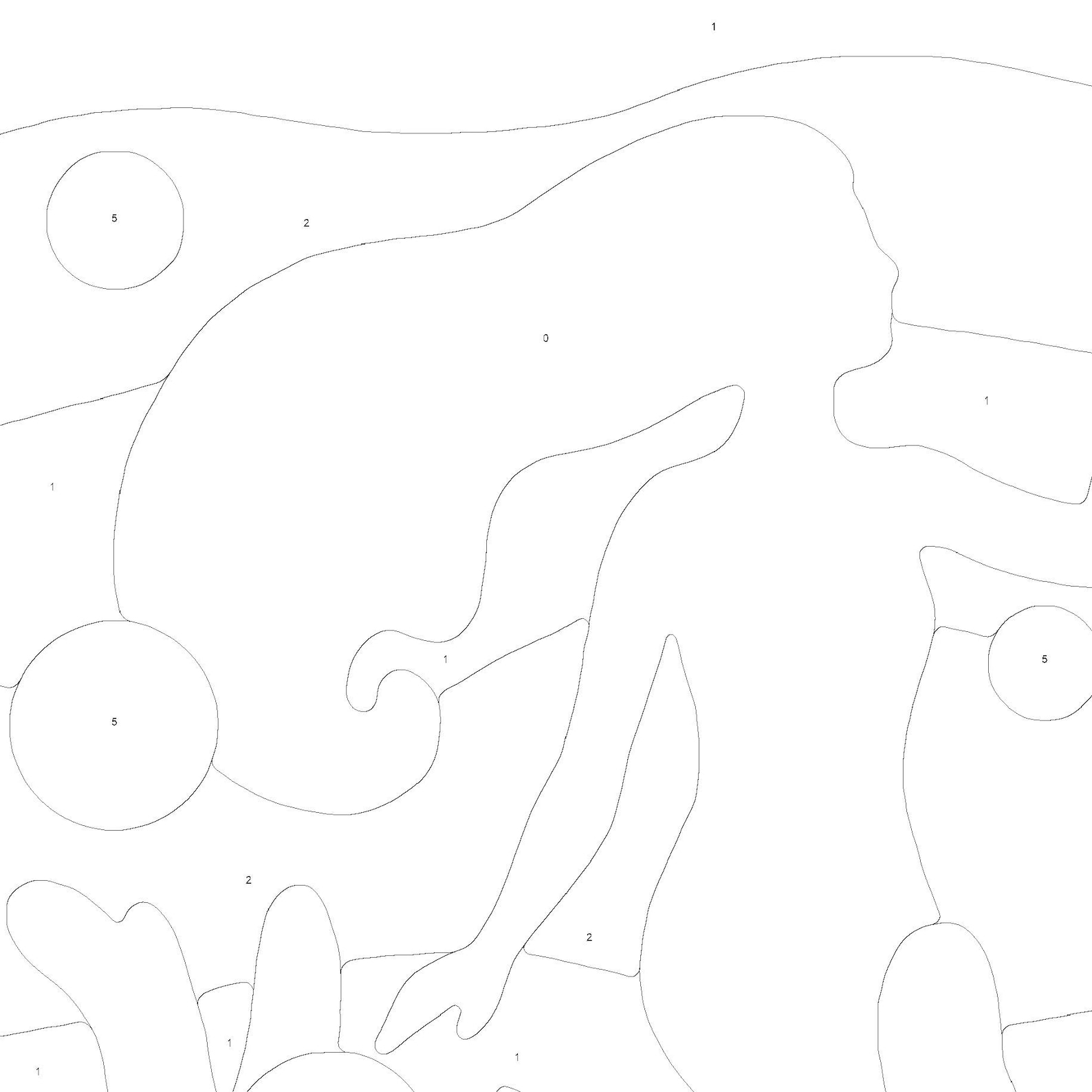 Mermaid Paint by Number Kit - Etsy