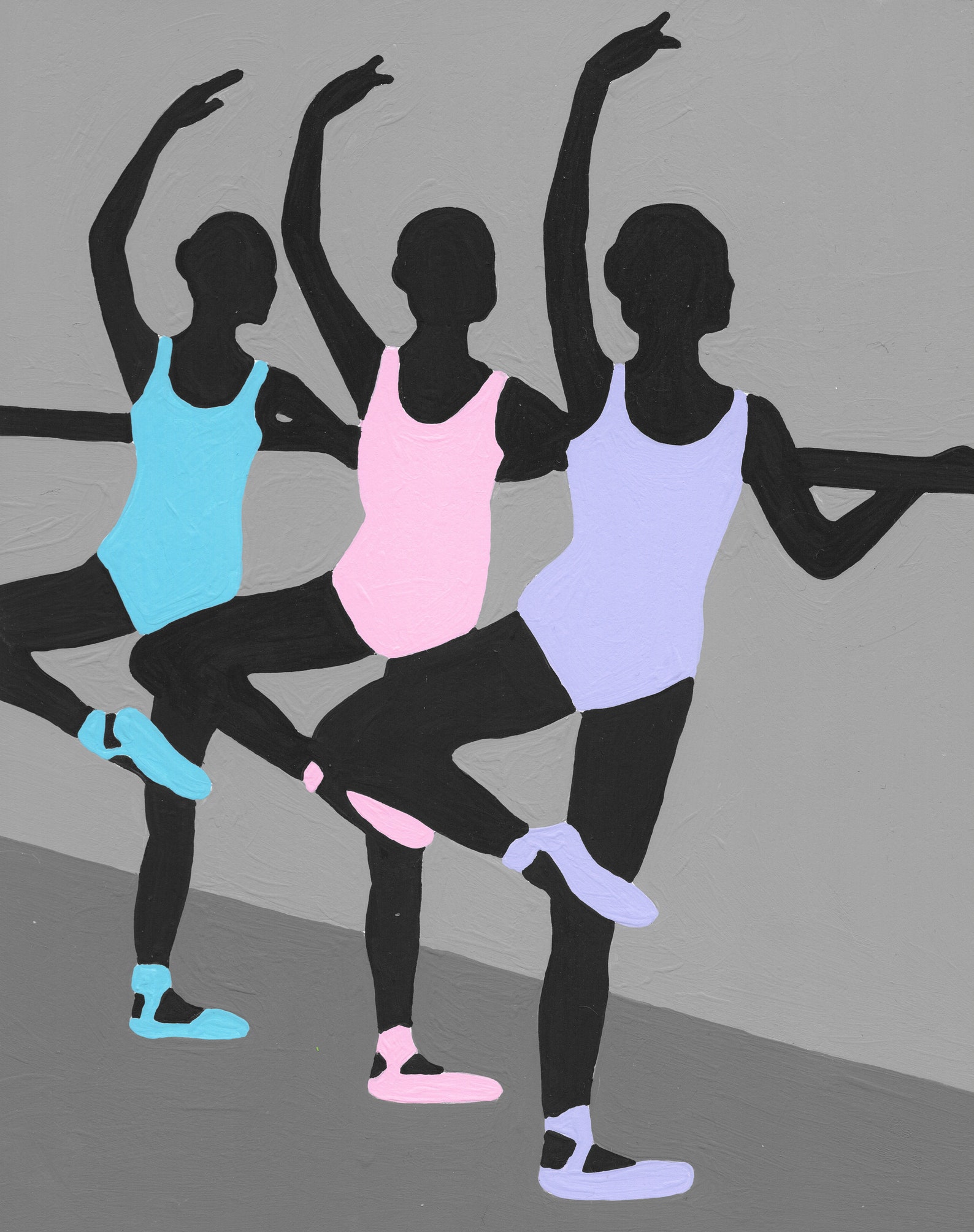 Ballet Dancers Paint by Number Kit - Etsy