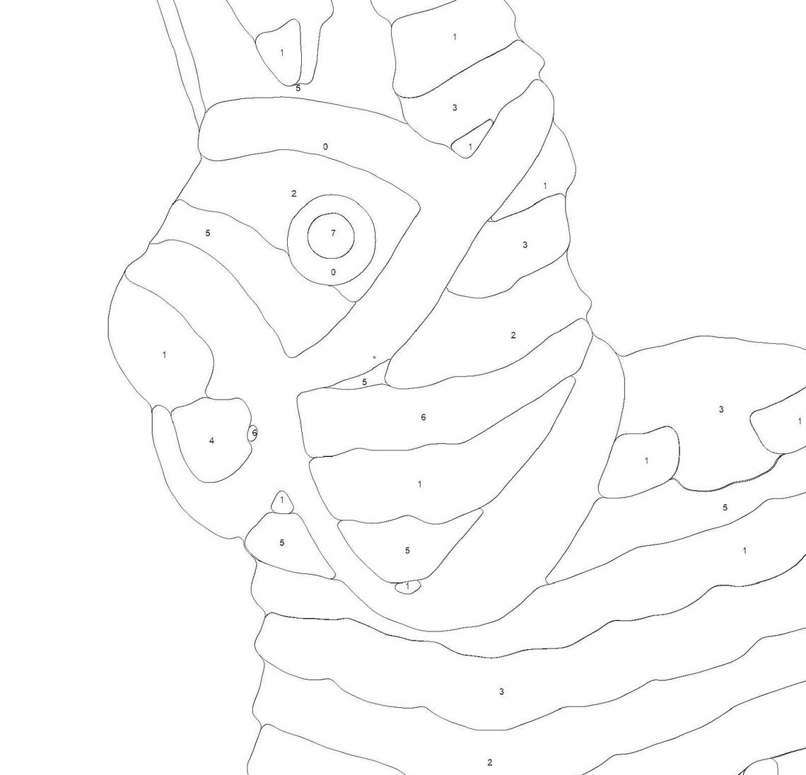 Piñata Paint by Number Kit - Etsy