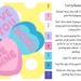 Candy Heart Paint by Number Kit - Etsy