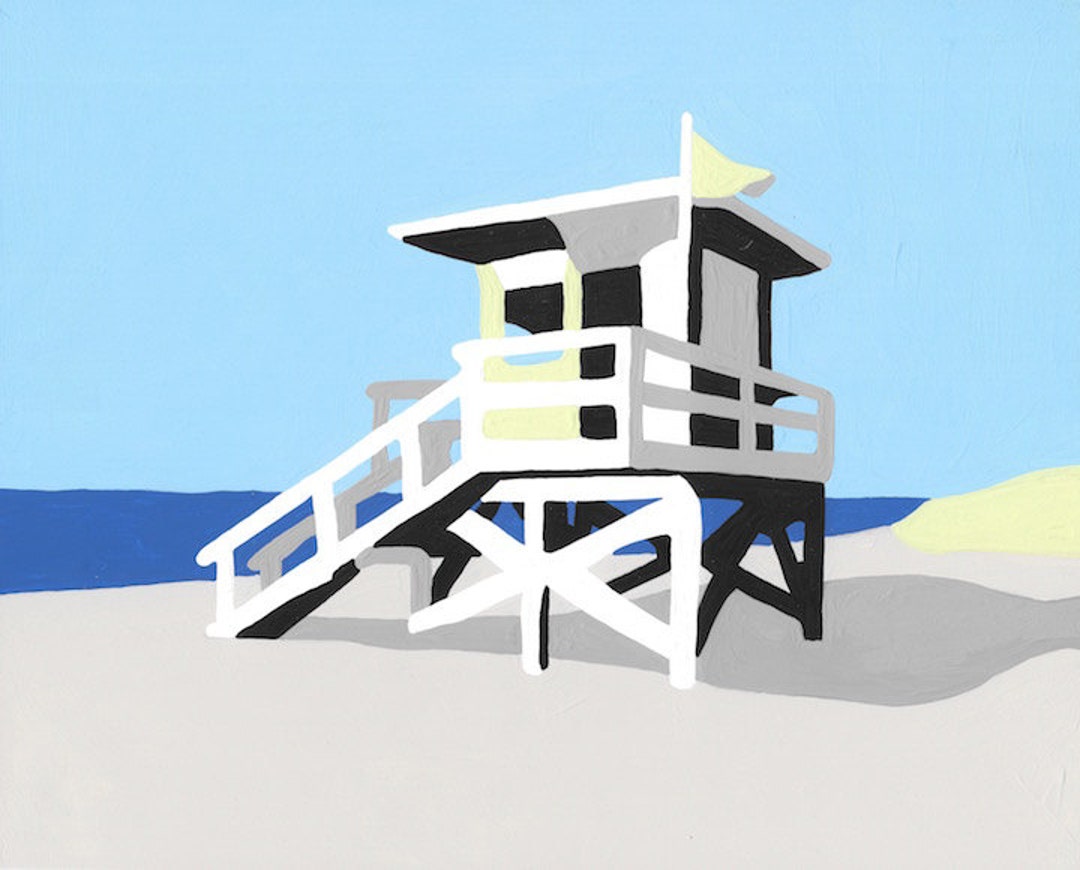 Beach Paint by Number Kit - Etsy