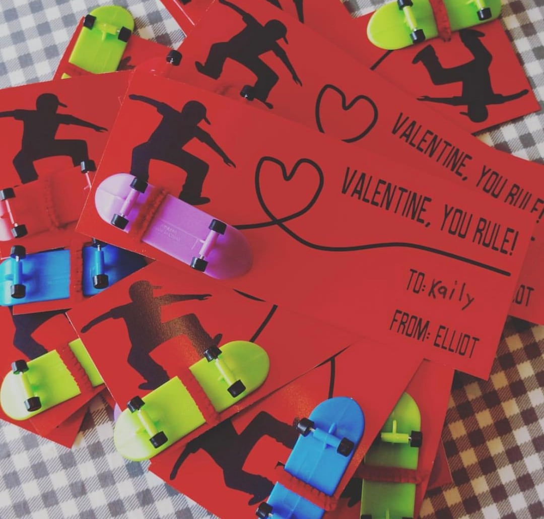 Skater Valentine - Digital Download - Etsy