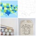 United States Map Paint by Number Kit - Etsy