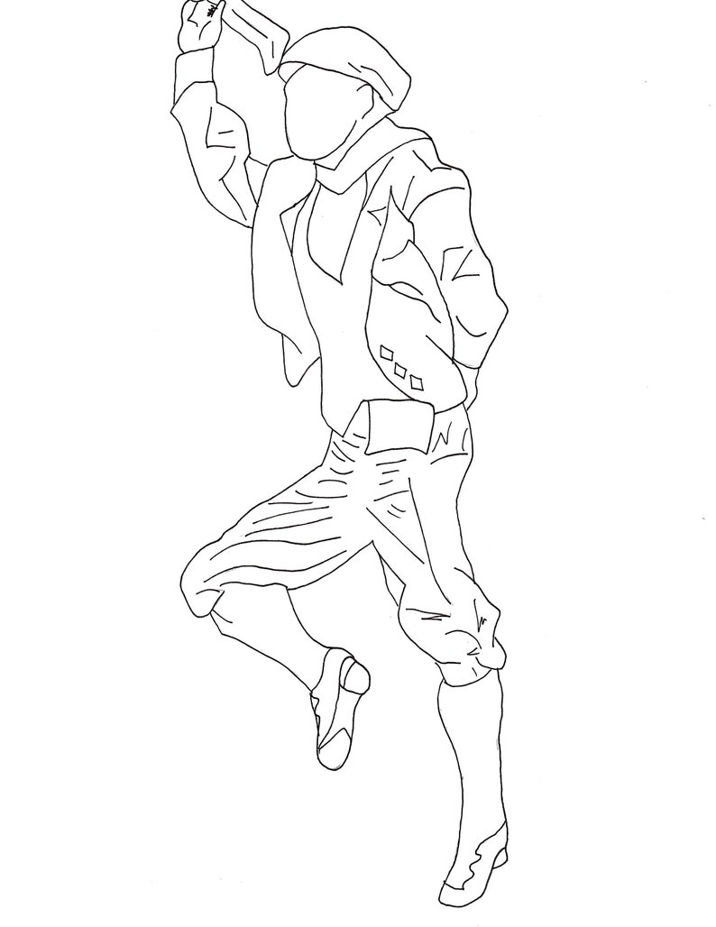 Highland Dance Colouring Book - Jig and Hornpipe Edition - Etsy