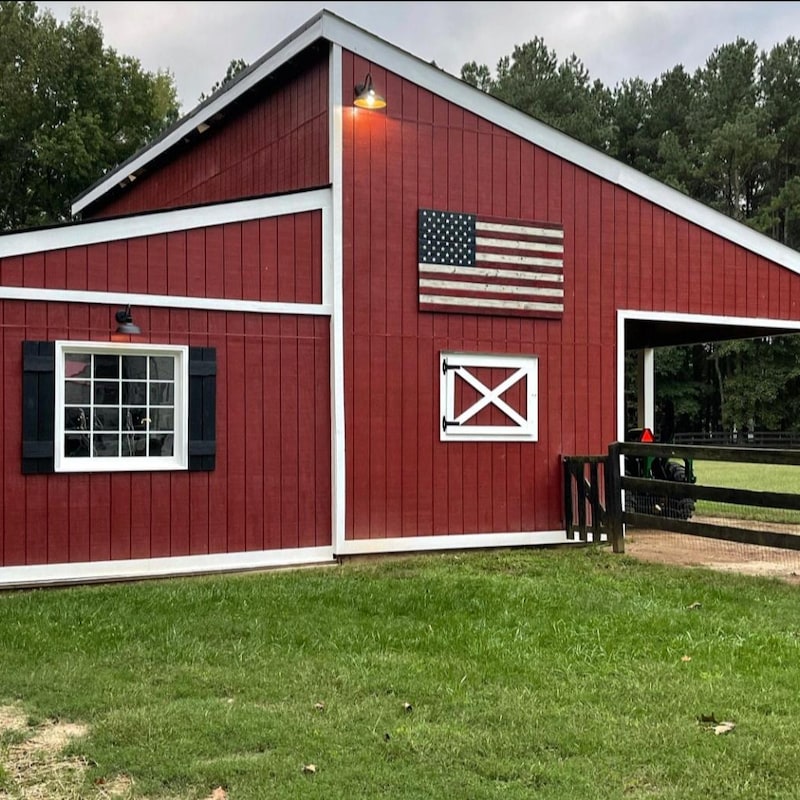 Custom Barn House Flag - Etsy