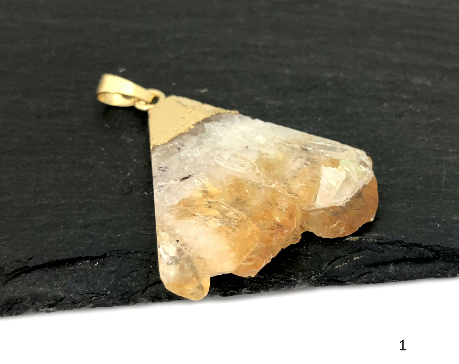 Edelsteen Hanger Kwarts Hanger Citrien Amethist Kristal - Etsy Nederland