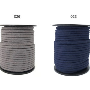 2yard 3mm Round Suede Cord, Faux Suede Cord, Necklace Cord, Bracelet ...