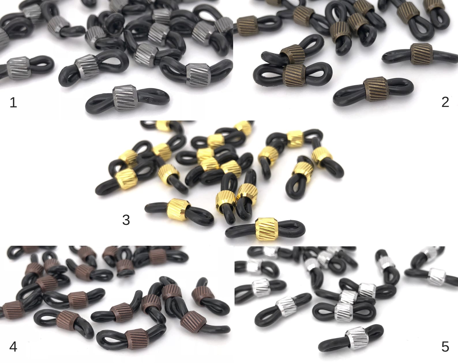 Eyeglass Chain Ends Eyeglass Holder Eyeglass Loop Eyeglass - Etsy