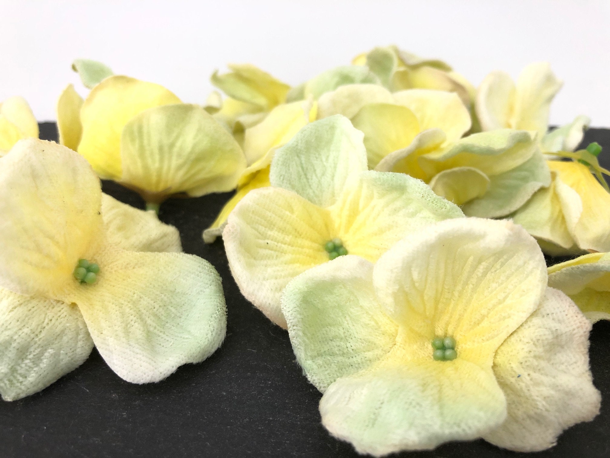 Bulk Fake Flower Faux Hydrangea Petals Velvet Flowers Silk - Etsy