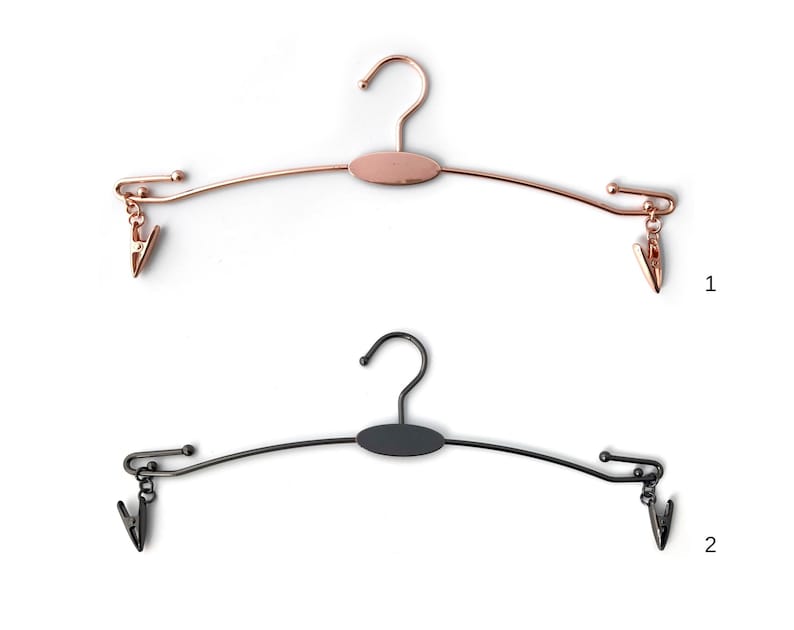 5 Metal Hanger Custom Hanger Wedding Hanger Lingerie - Etsy