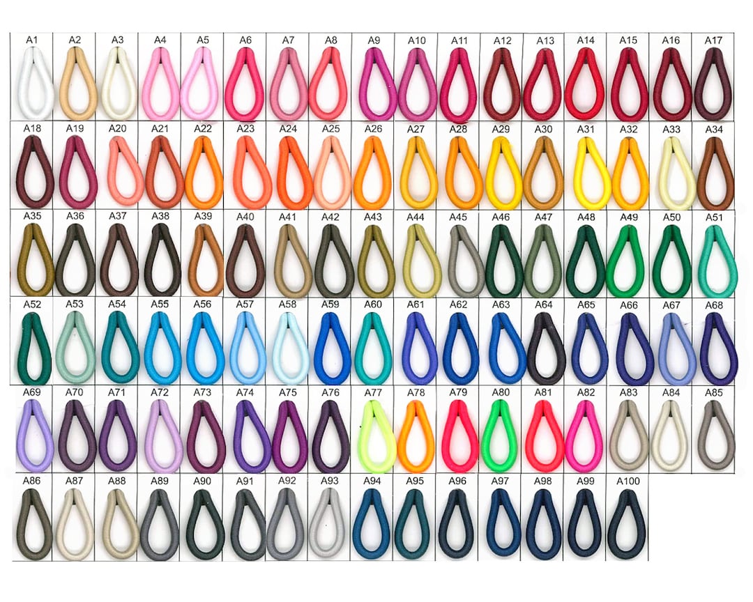 2mm 2.5mm 3mm Elastic Cord, 200 Colors, Stretch Cord, Stretchy Hair ...