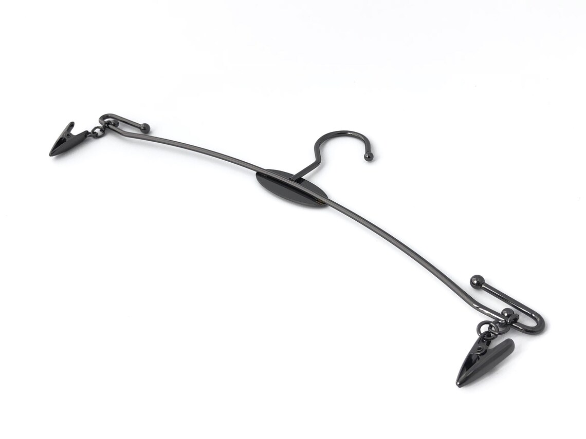 5 Metal Hanger, Custom Hanger, Wedding Hanger, Lingerie Hanger, Pant ...